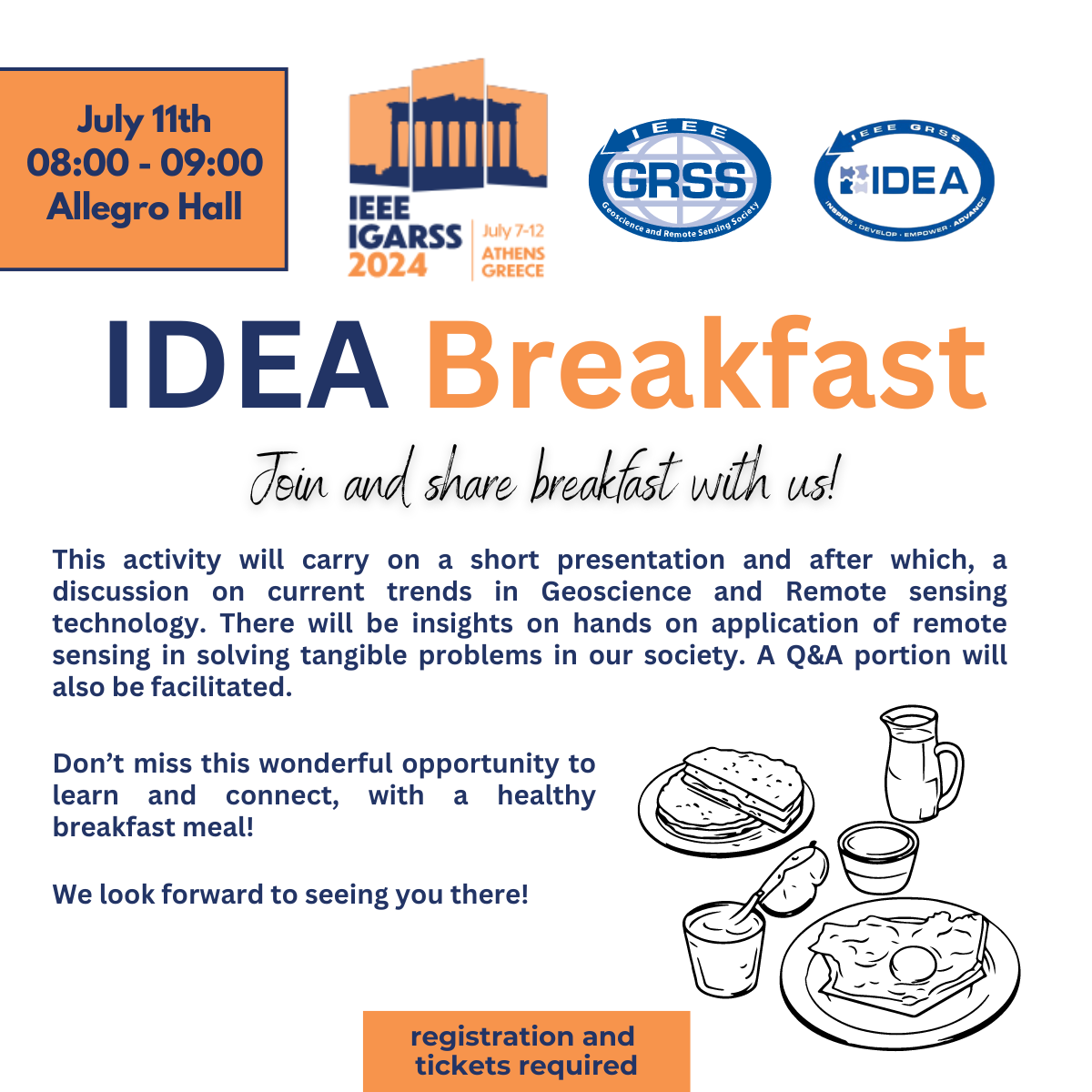 TIE Events || IEEE IGARSS 2024 || Athens, Greece || 7 - 12 July, 2024